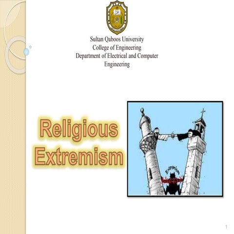 Religious extremism | PPTX