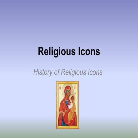 Religious Icons | PPT
