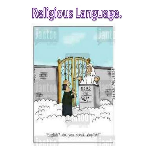 Religious language | PPTX | Agnosticism | Religion & Spirituality