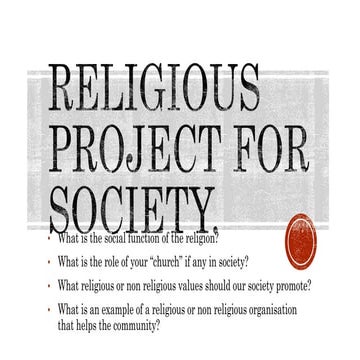 Religious Project for society.pptx