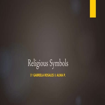 MAJOR WORLD RELIGIONS' SYMBOLS | PPTX
