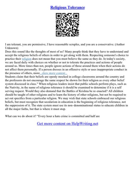 Essay On School Shootings | PDF