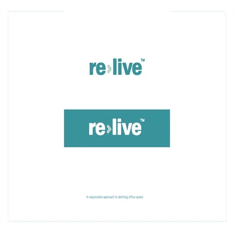 Relive brand green statement | PPT