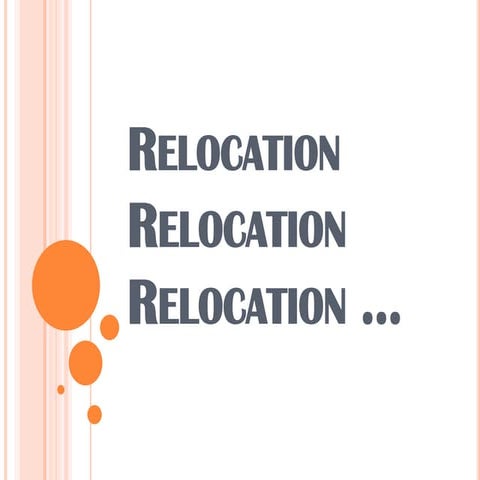 Relocation | PPTX