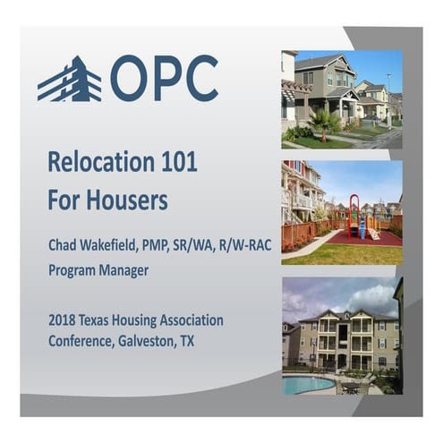 Tenant Relocation 101 for Housers | PPT
