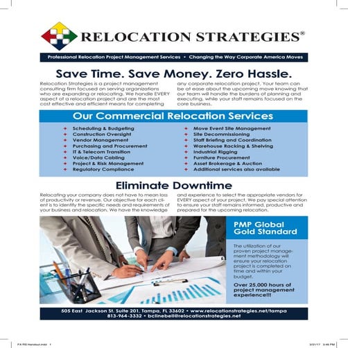 Relocation Strategies Tampa Brochure | PDF