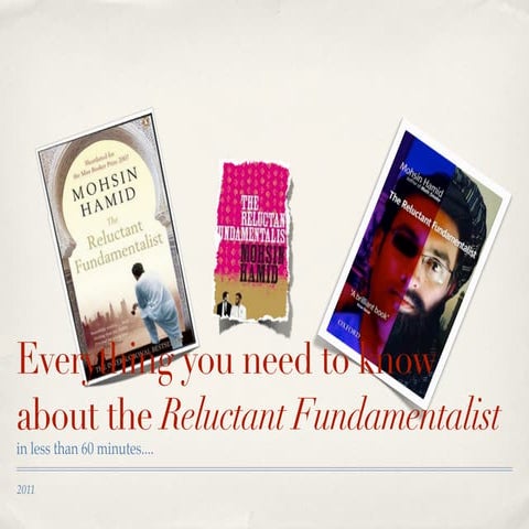 The reluctant fundamentalist | PPTX