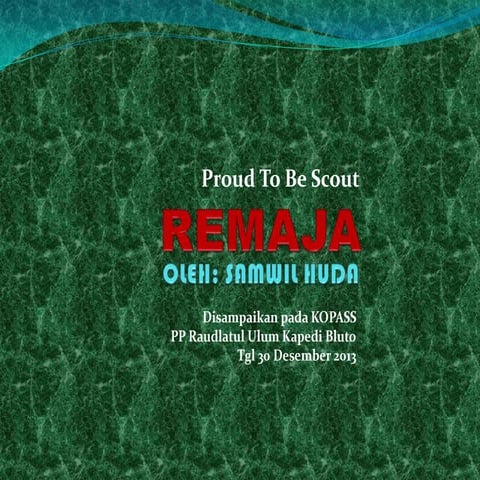 Remaja | PPT