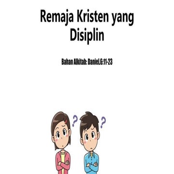 Remaja Kristen yang Disiplin.pptx