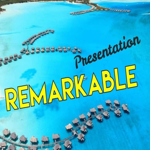Quick Tips to Make a Remarkable Presentation | PPTX