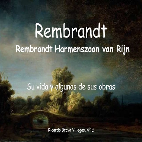 Rembrandt Van Rijn | PPS
