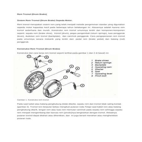 Rem drum (rem teromol) | PDF