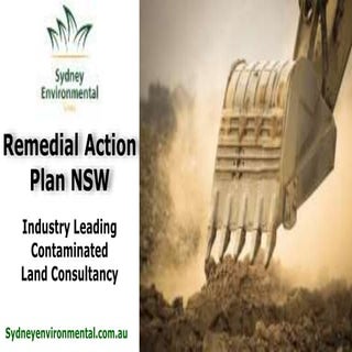 Remedial action plan nsw | PPT