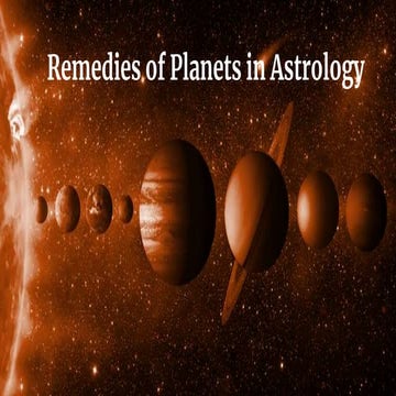 Remedies of Planets in Astrology.pptx