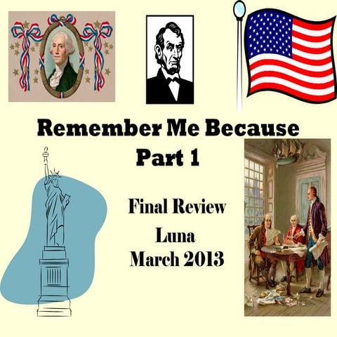 Remember me because p1 | PPT