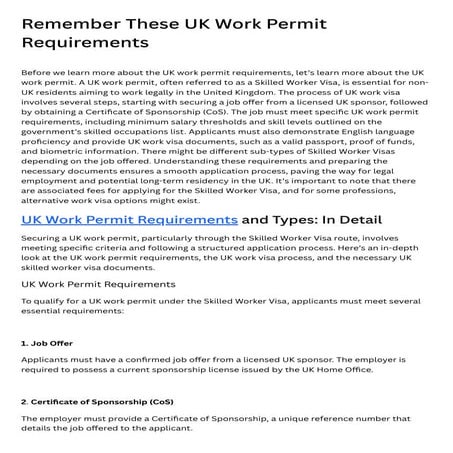 Remember These UK Work Permit Requirements.pdf