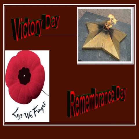 Remembrance Day | PPT | Death, Injury, or Military Conflict | Sensitive ...