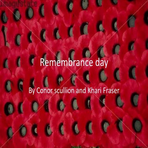 Remembrance day | PPT