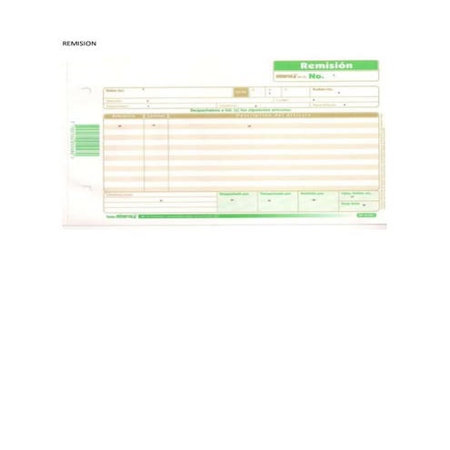 Remision | DOCX