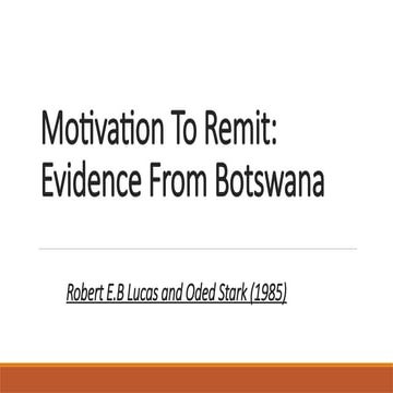 Remittance And Behavior.pptxvsnsnnzussj hsisj | PPT
