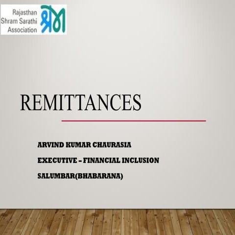 Remittances | PPT