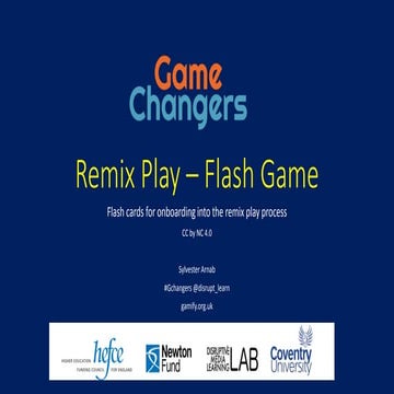 Game Changers Programme | PPTX
