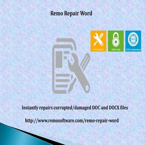 Remo Repair Word | PPTX
