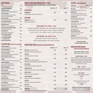 Remos takeout menu | PDF