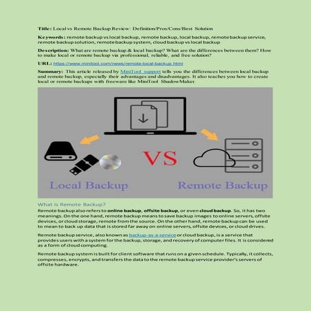 remote local backup | DOCX