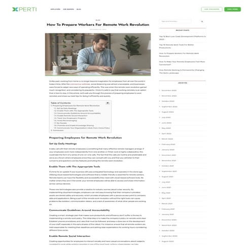 How To Prepare Workers For Remote Work Revolution | PDF