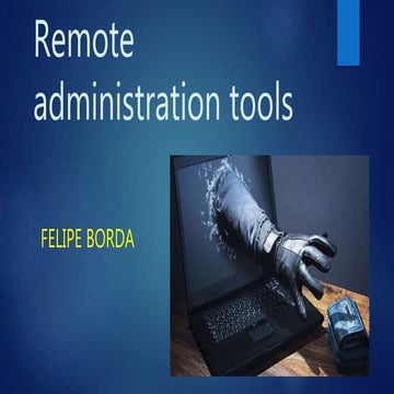 Remote administration tools | PPT
