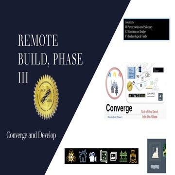 Converge: Remote Build, Phase III.pdf
