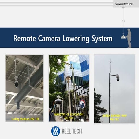 Camera Lowering System (Remote Control) REEL TECH | PPTX