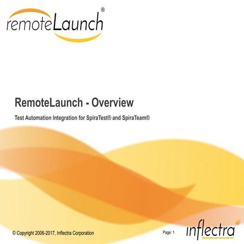Remote Launch Overview Presentation | PPT