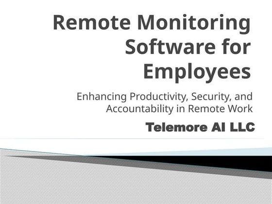 Benefits of employee monitoring software | PDF