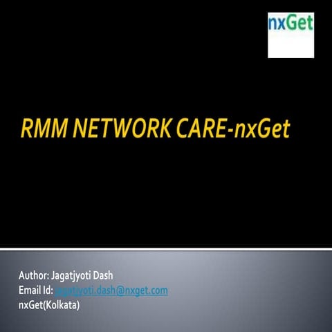 Remote network management nxget | PPTX | Computer Networking | Computing