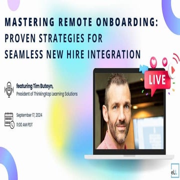 Mastering Remote Onboarding: Proven Strategies for Seamless New Hire ...