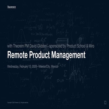 Remote Product Management | PDF