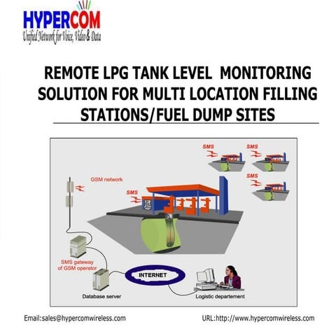 Remote Tank Level Hypercom Presentation V1 | PPT