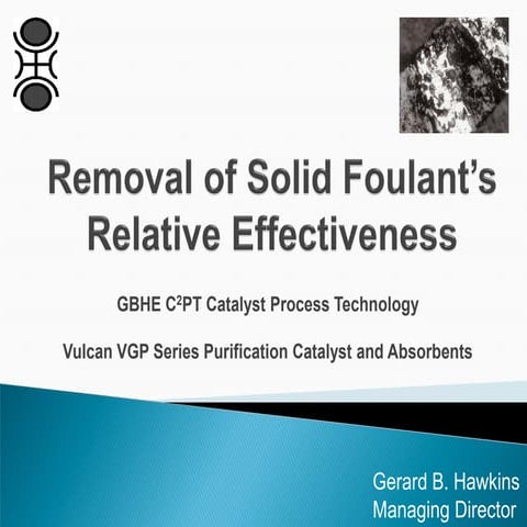 Removal of Solid Foulant’s - Relative Effectiveness | PDF | Physics ...
