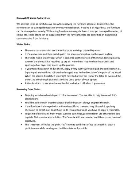 Dispatching dark stains | PDF