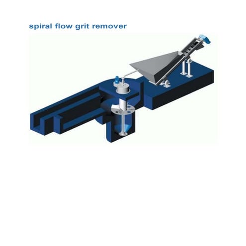 spiral flow grit remover | PDF