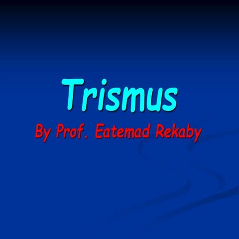 Remove VI - Trismus.pdf ssssssssssssssss | PDF