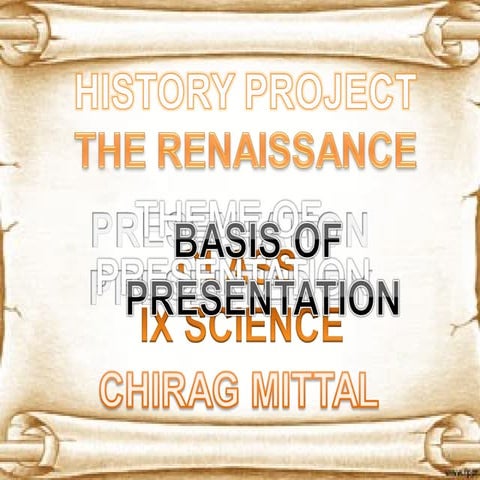 Renaissance & Reformation PowerPoint | PPTX