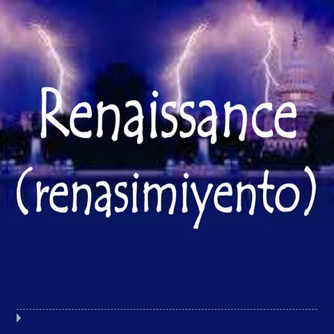 Sining sa Renaissance Period | PPTX