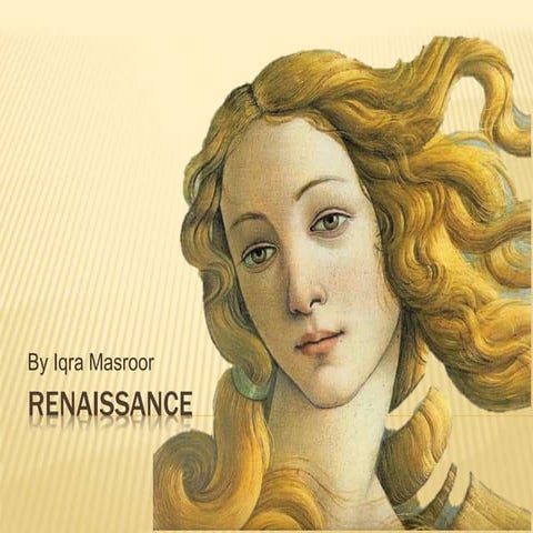 The great renaissance of Europe | PPTX
