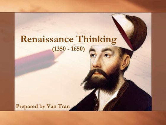 The Renaissance Education | PPTX
