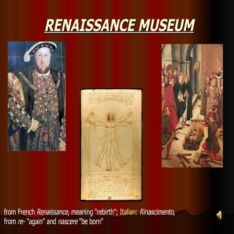 Renaissance Museum Corrected | PPT