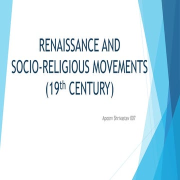 Indian Renaissance Raja Ram M Roy | PPTX