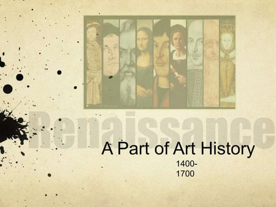 Renaissance art | PPT